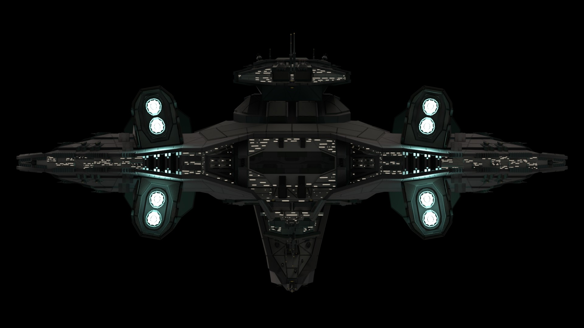 Allan Seckora - Star Wars Keldabe Battleship MKII