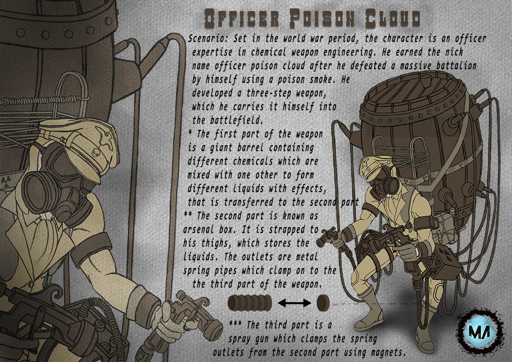 ArtStation - Officer Poison Cloud