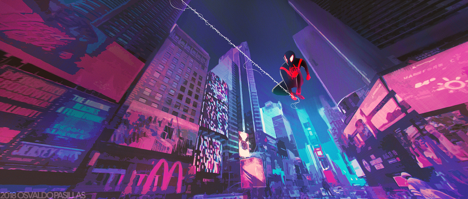 ArtStation - Into the Spider-verse