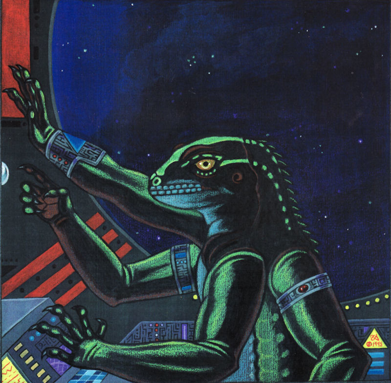 ArtStation - Alien Pilot