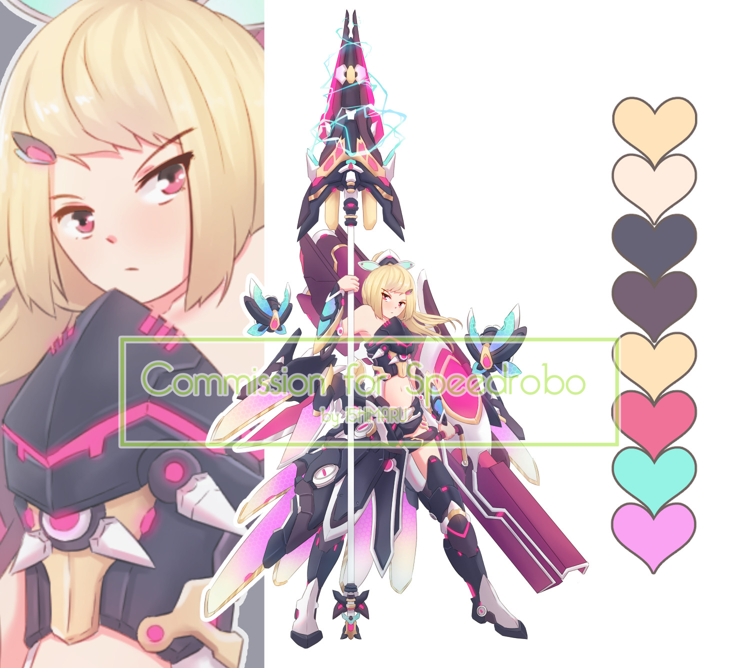 ArtStation - Commission : 04 Fairy Mecha Gear