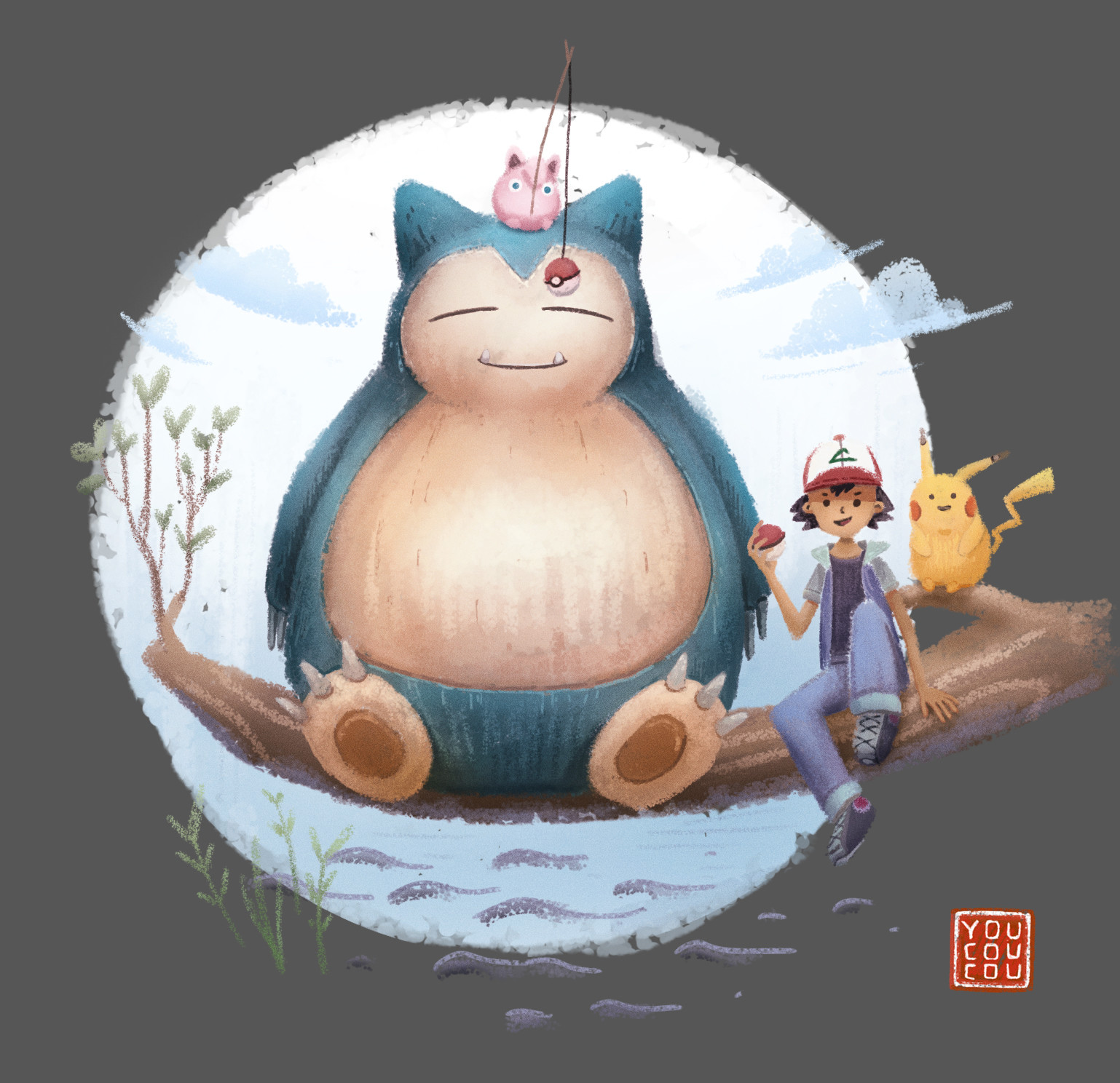 ArtStation - Character design challenge, December 18, Pokémon