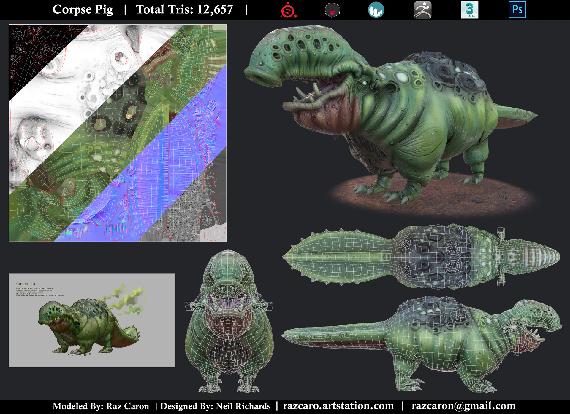 Max Caron - Corpse Pig