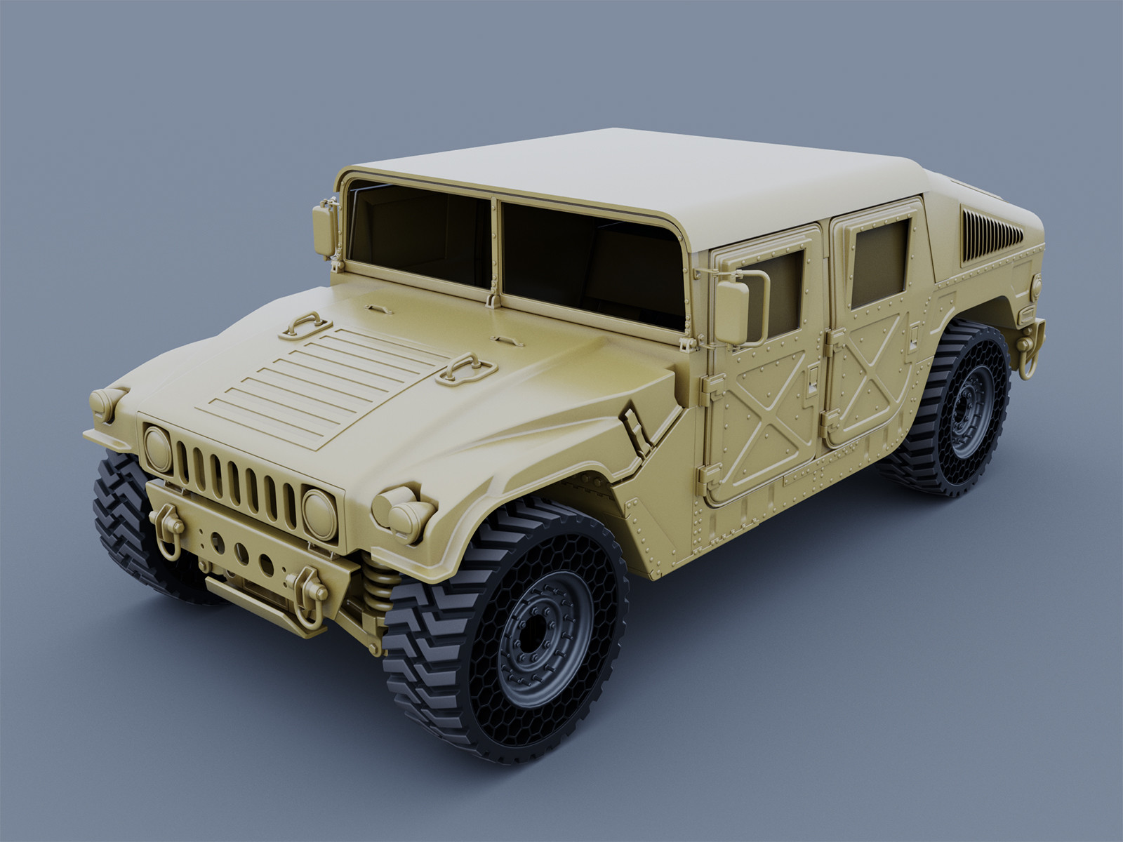 ArtStation - HMMWV