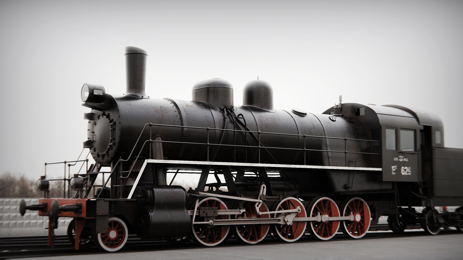 Andrey Mut - Russian Decapod Steam locomotive (class Ye). Паровоз серии ...