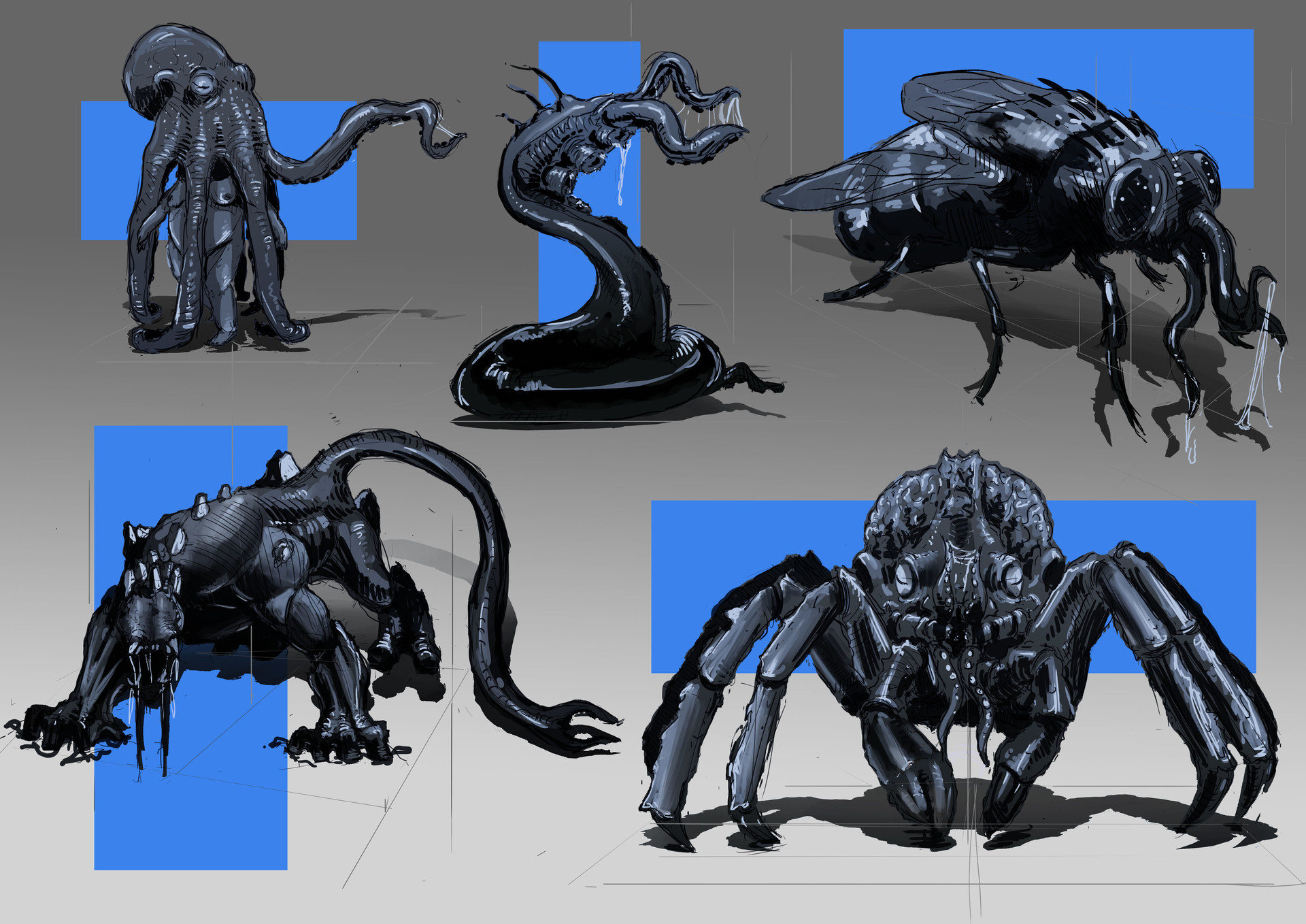 ArtStation - Monster Designs