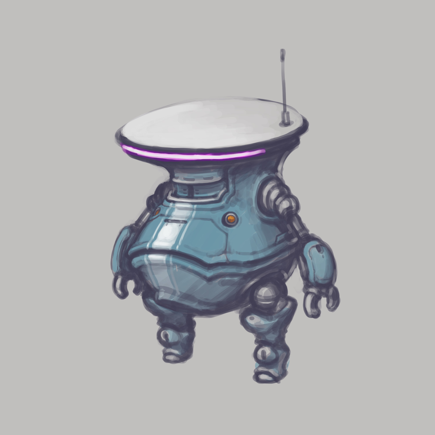 ArtStation - Mushroom Robot