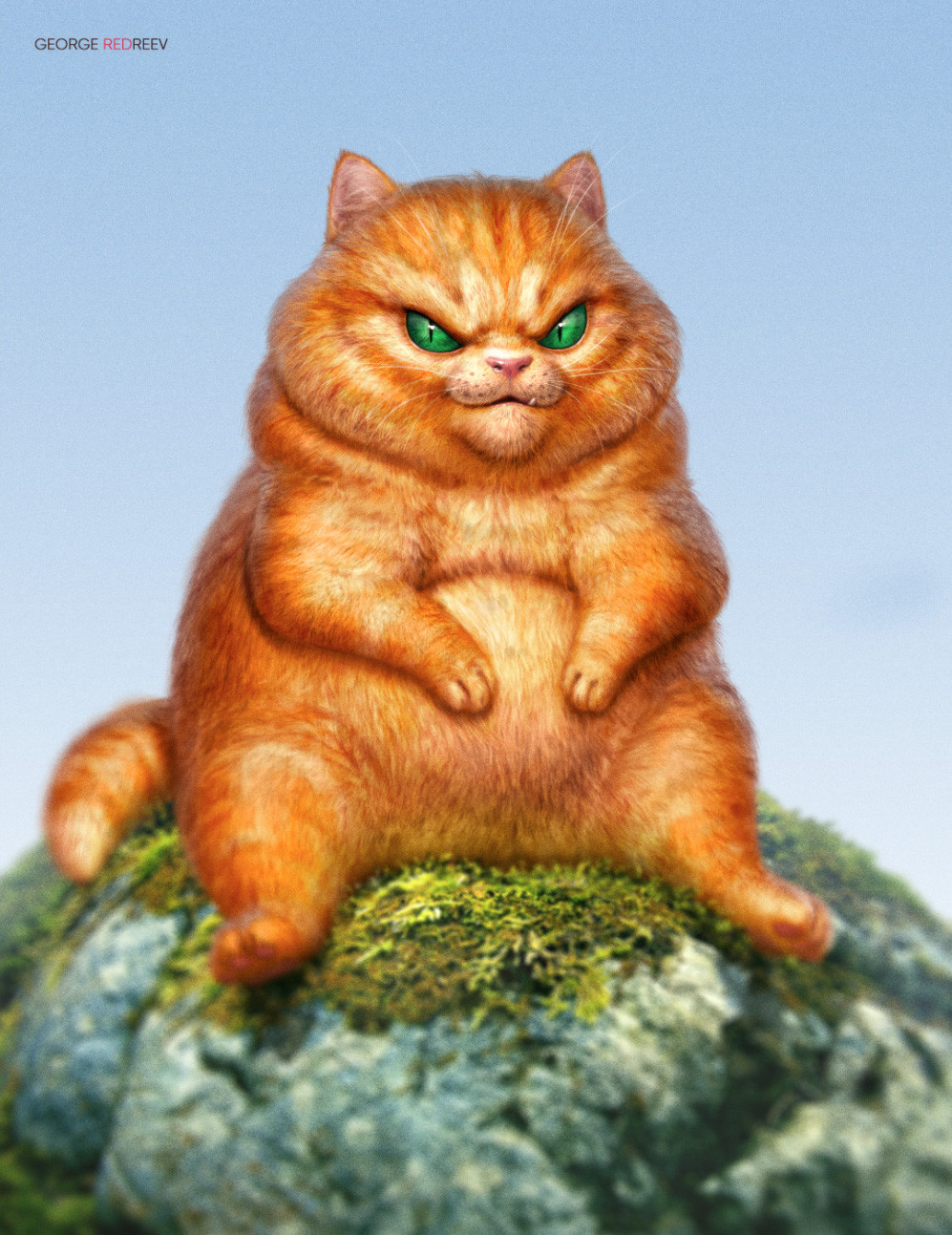 ArtStation - Fat cat