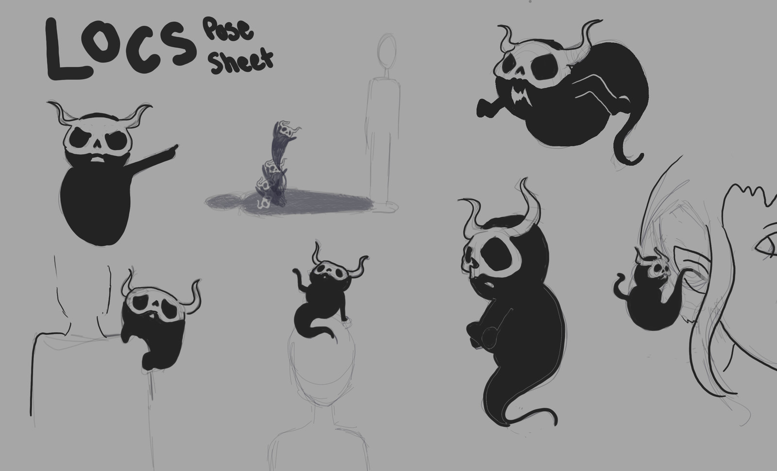 Zoe Treez - "Dema & Locs" Animation Pitch Package Art