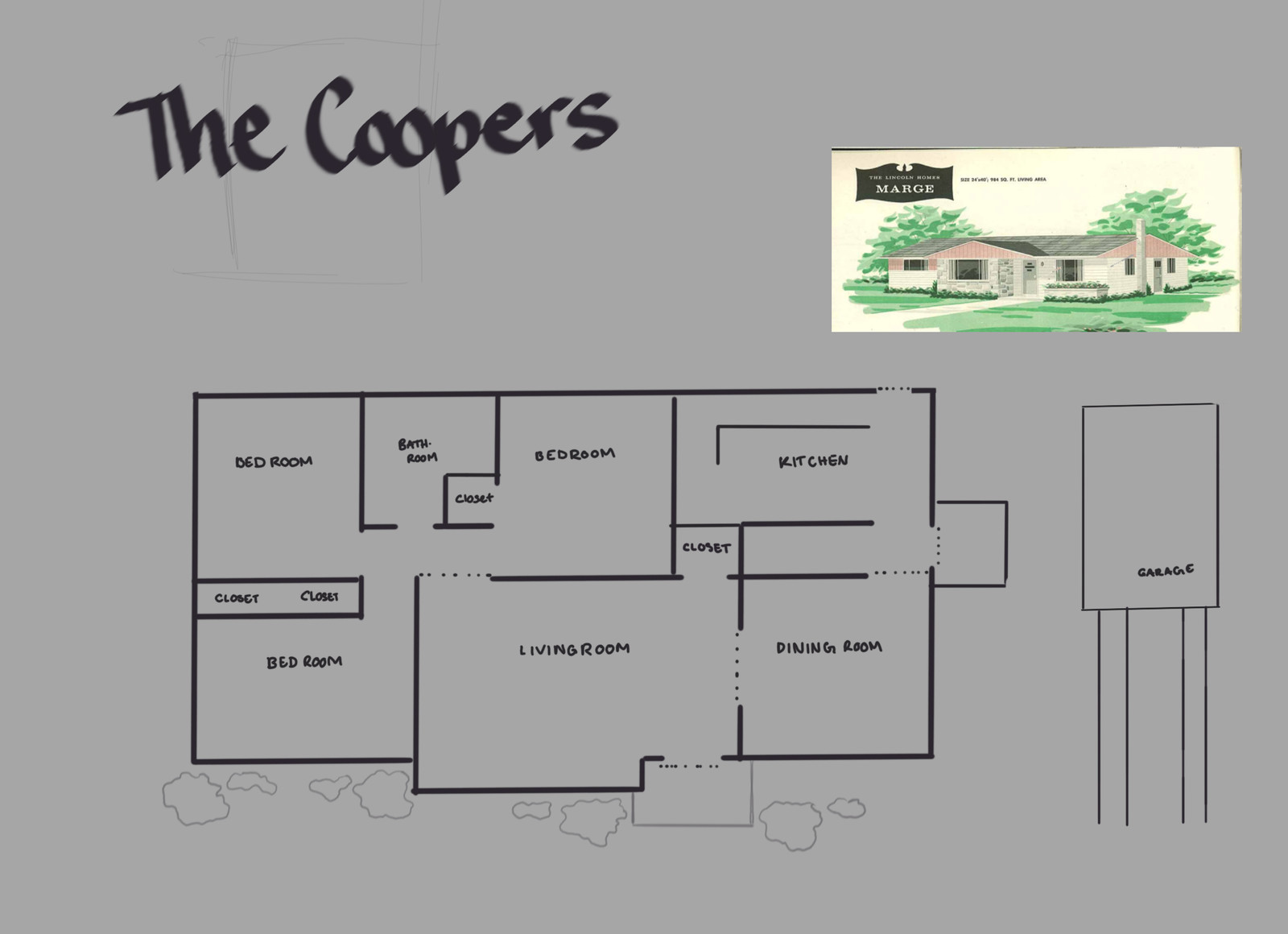 Zoe Treez - "Dema & Locs" Animation Pitch Package Art