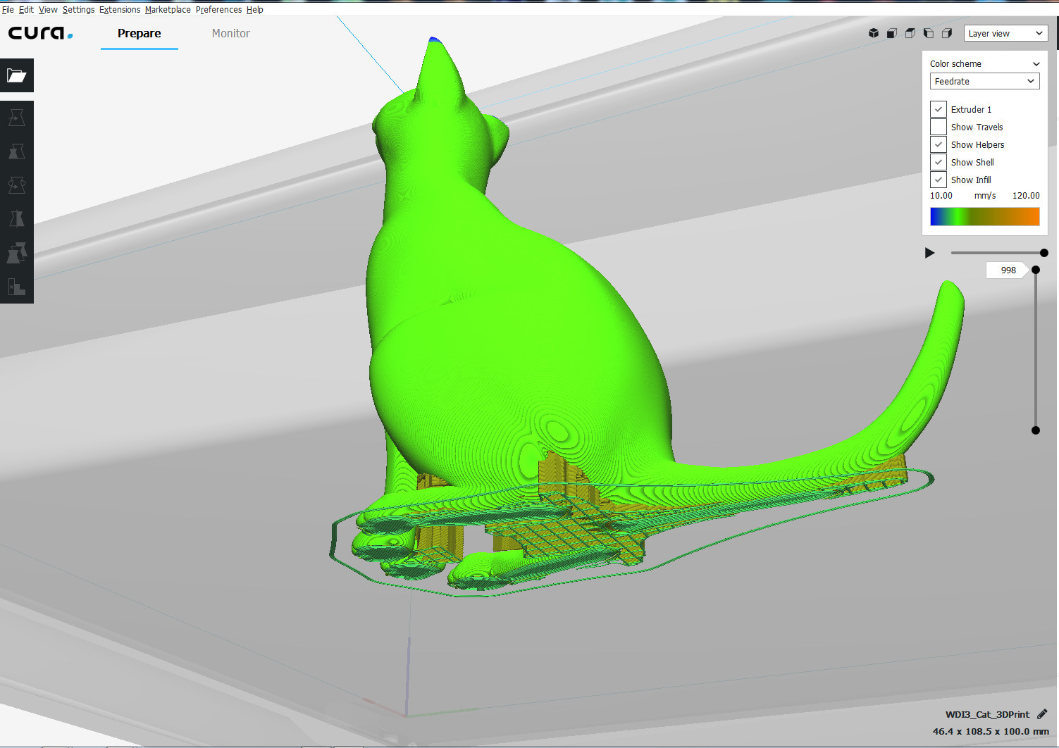 Igor Khabibov - The Cat (3DP)