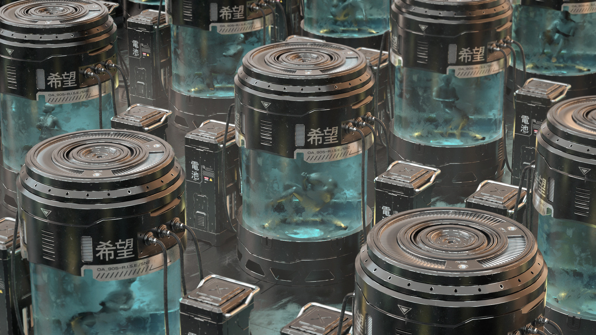 ArtStation - Cloning Farm