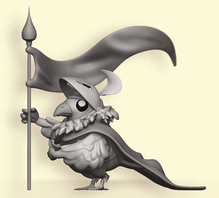 Amanda Sheets - Bird Knight Corvus