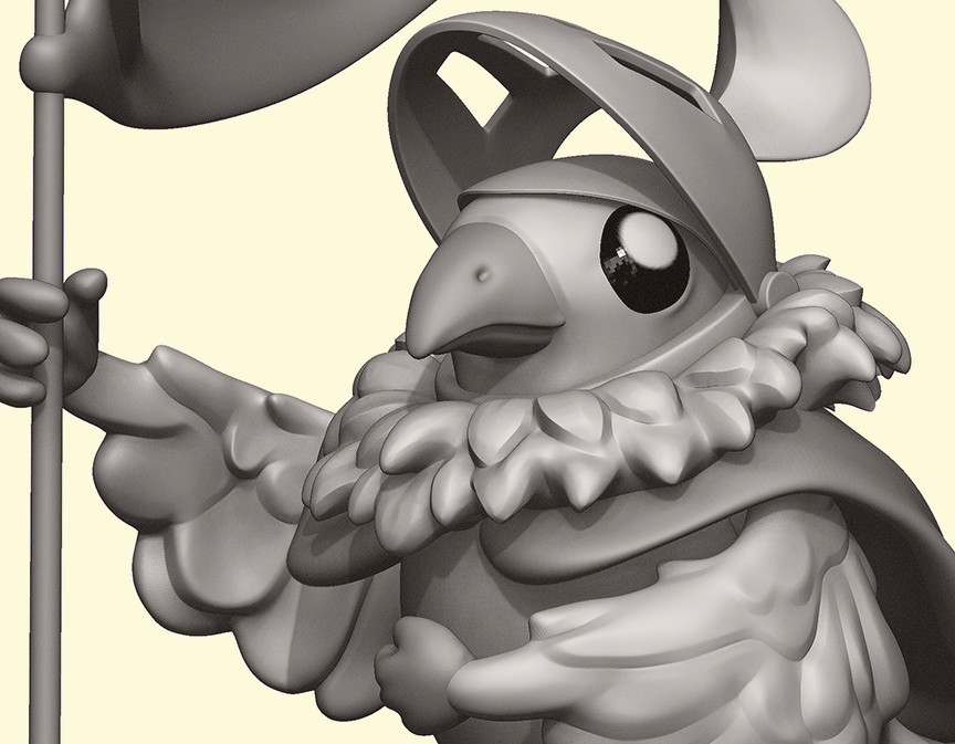 Amanda Sheets - Bird Knight Corvus