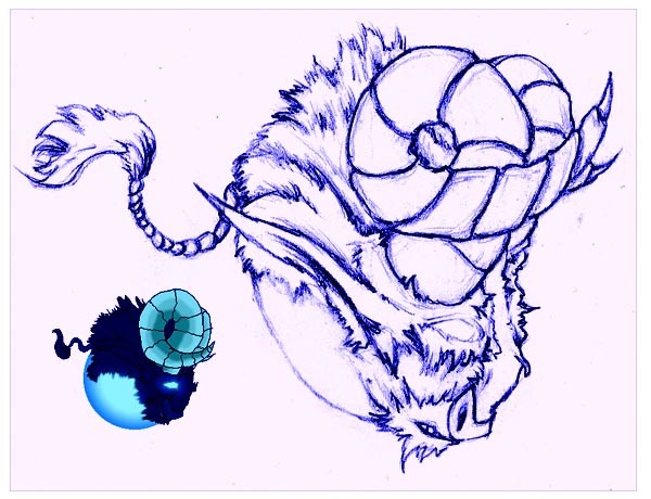 ArtStation - 9 Layers of Hell Creatures Concept Art