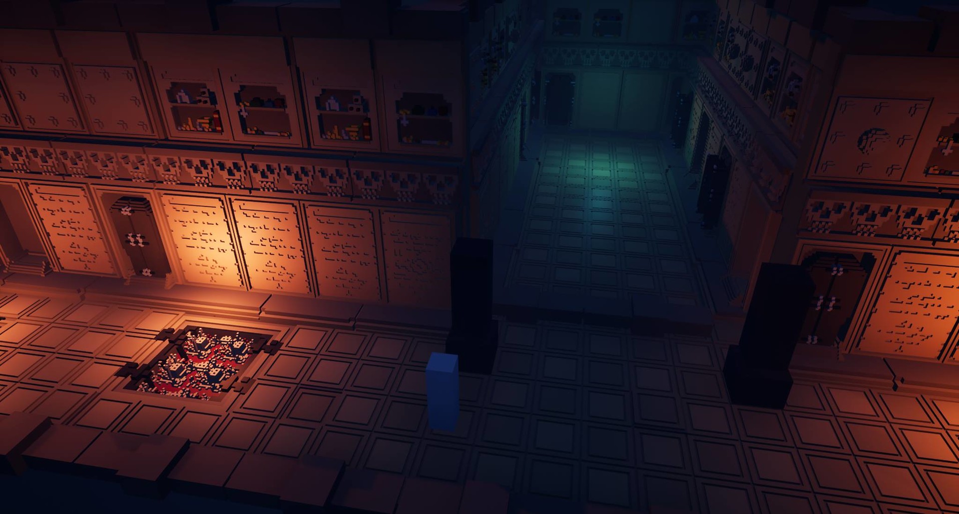 Alex Garton - Babari-run Voxel Corridor