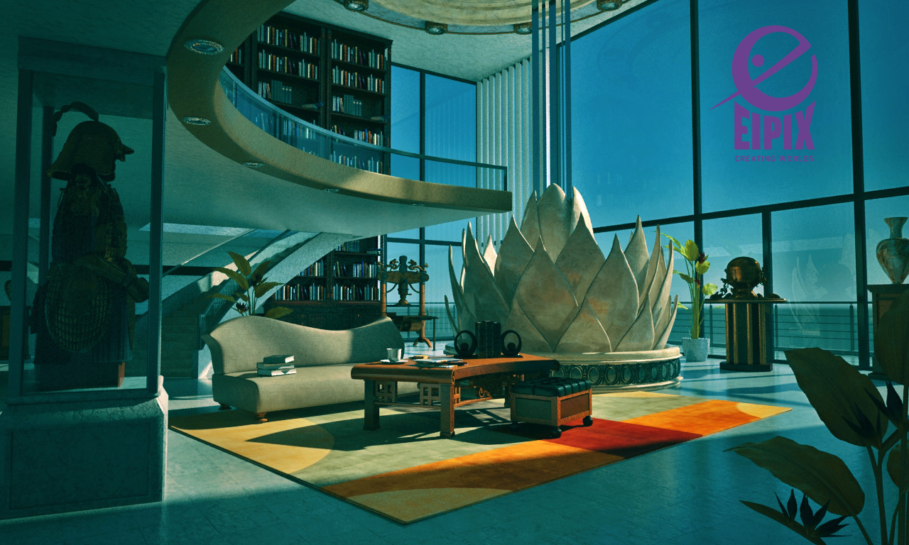 ArtStation - Library Office