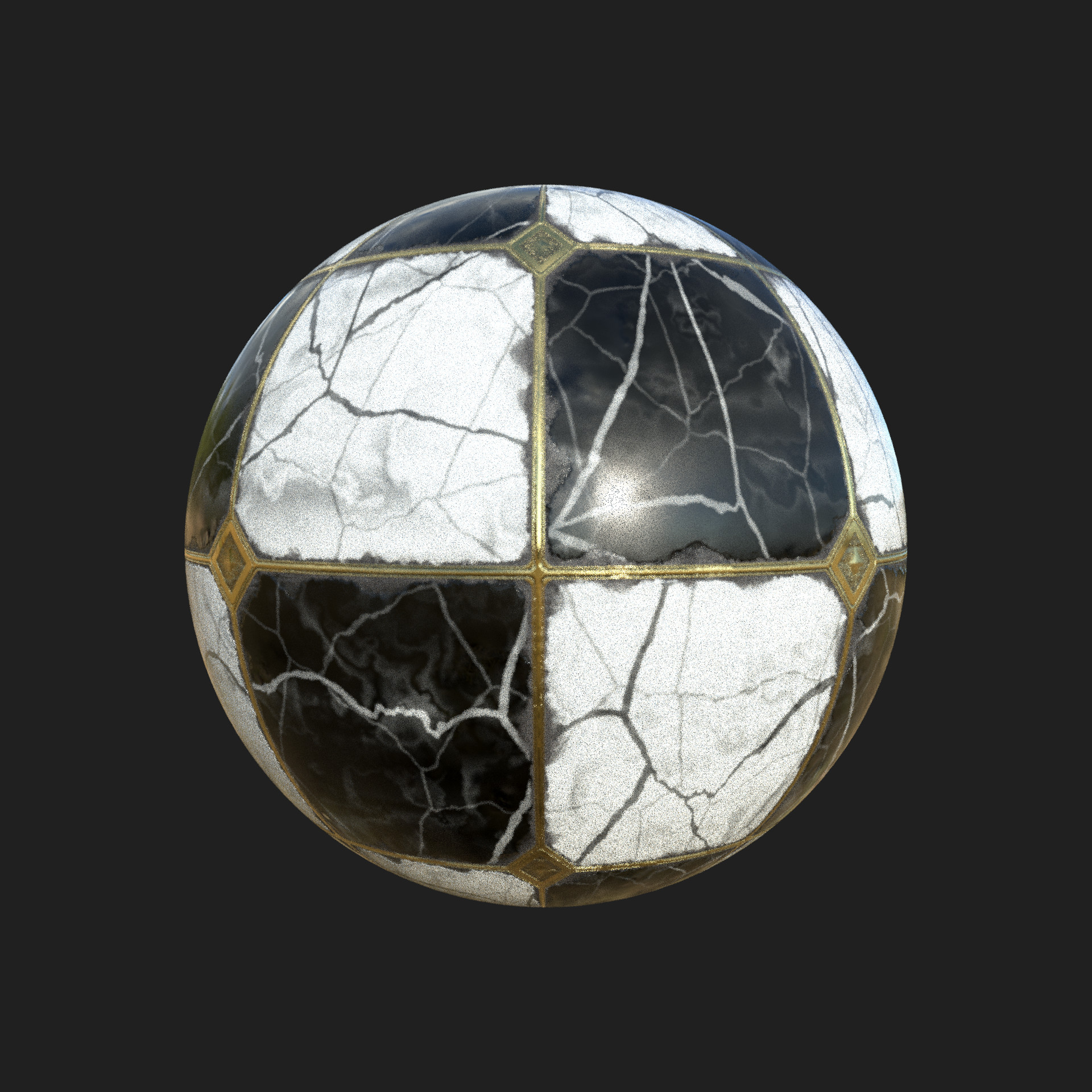 ArtStation - Damaged Marble Tiles in Substance Designer