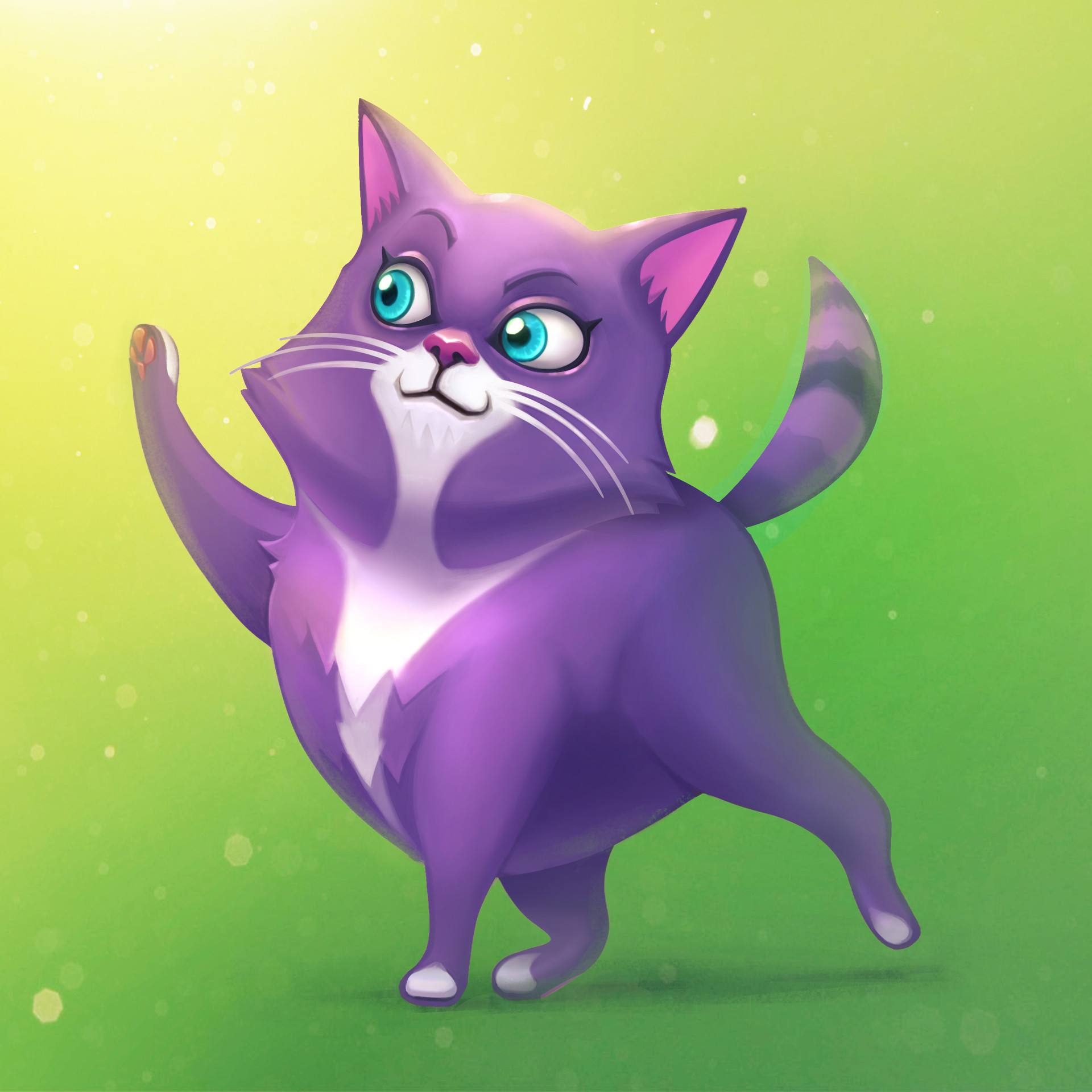 ArtStation - Cat illustration