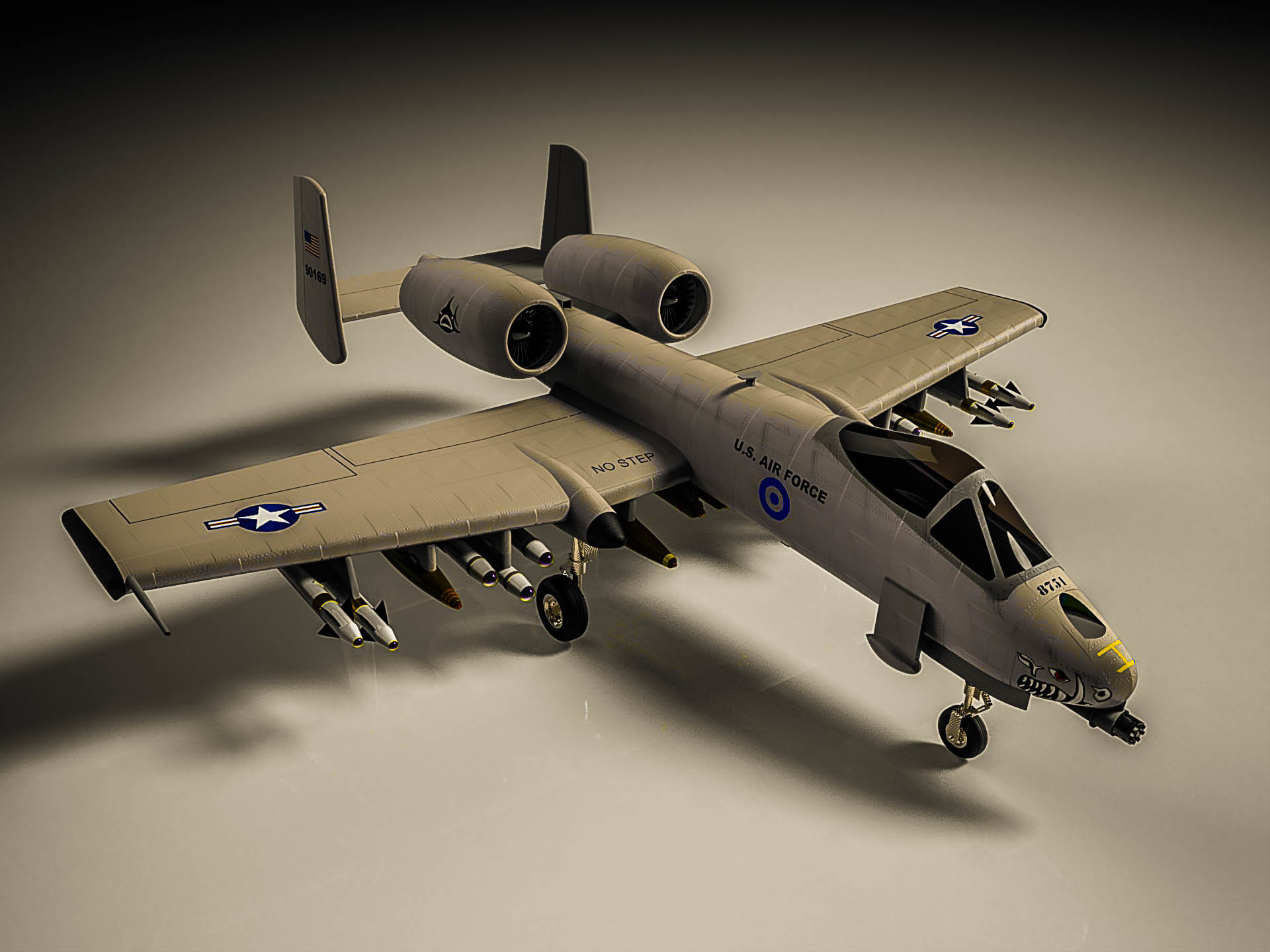 ArtStation - A-10 Thunderbolt II