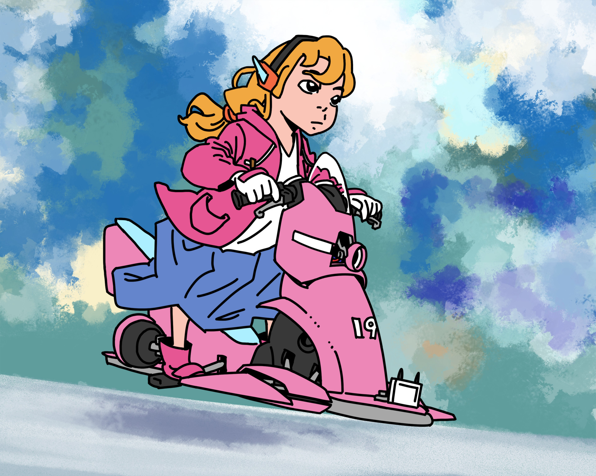 ArtStation - Flying bike