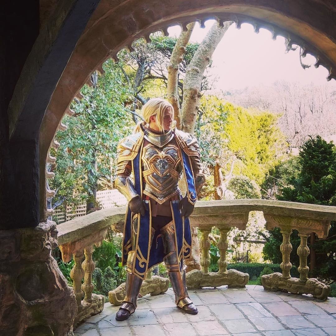 SteelWolf - Anduin Wrynn "WOW Battle for Azeroth" Cosplay Suit full set ...