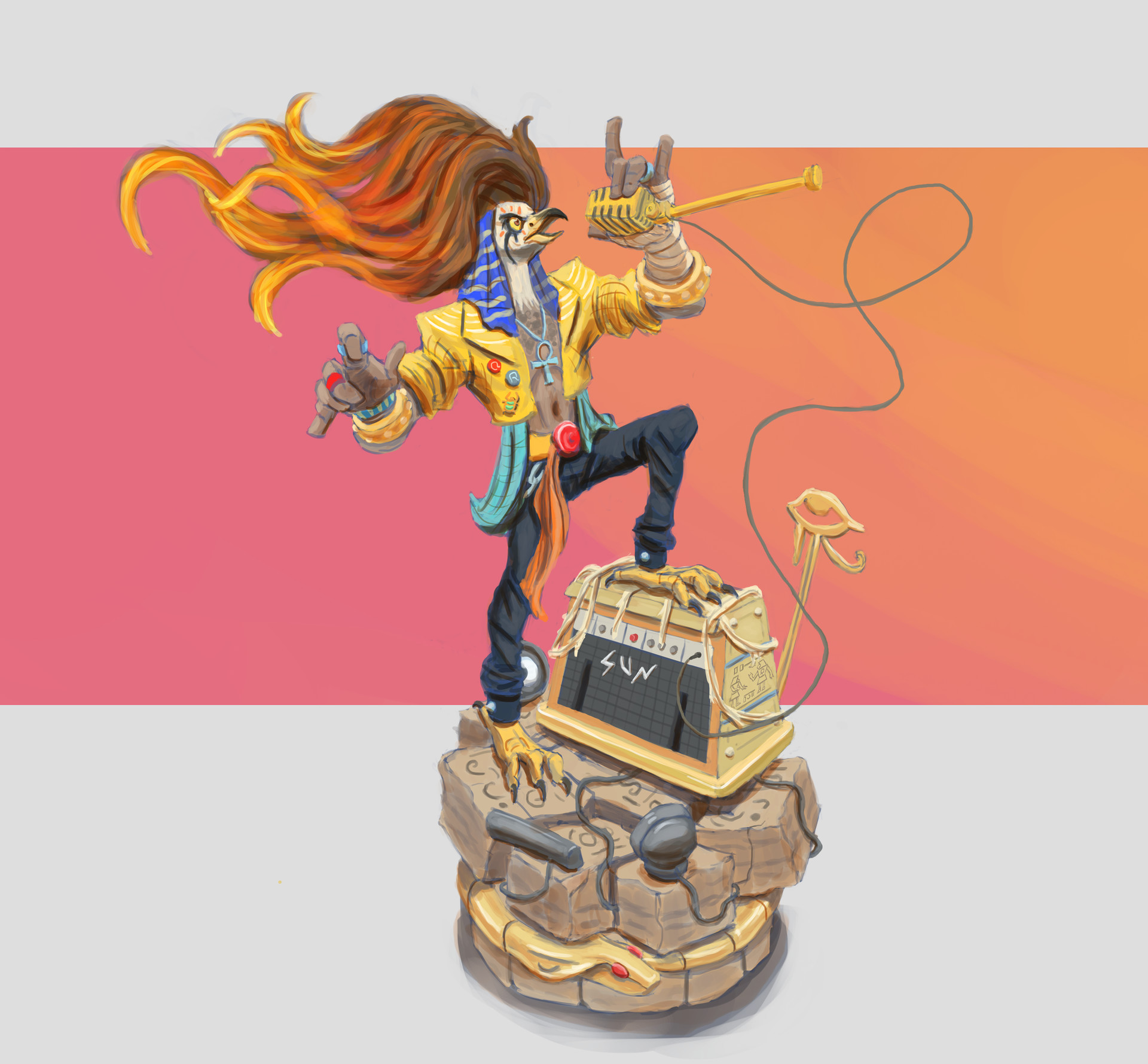 ArtStation - Rockstar Ra - Character and Prop Design