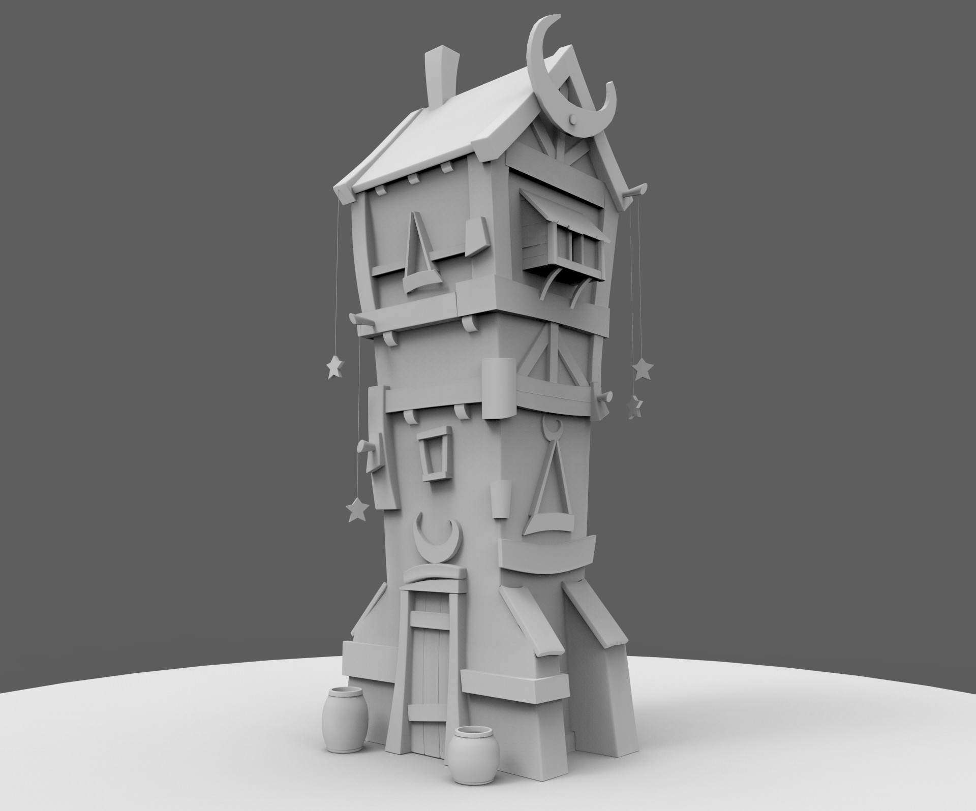 ArtStation - Moon House