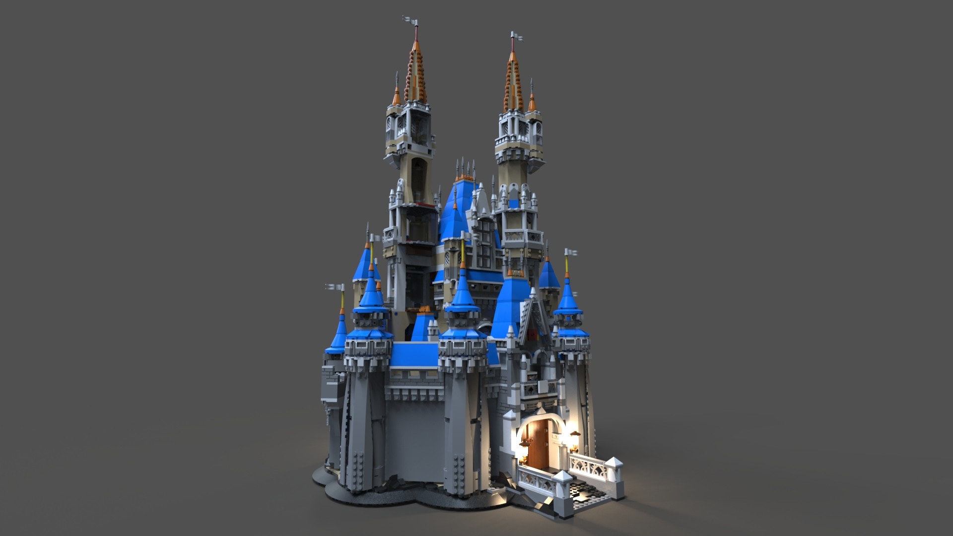 ArtStation - Lego Castle disney