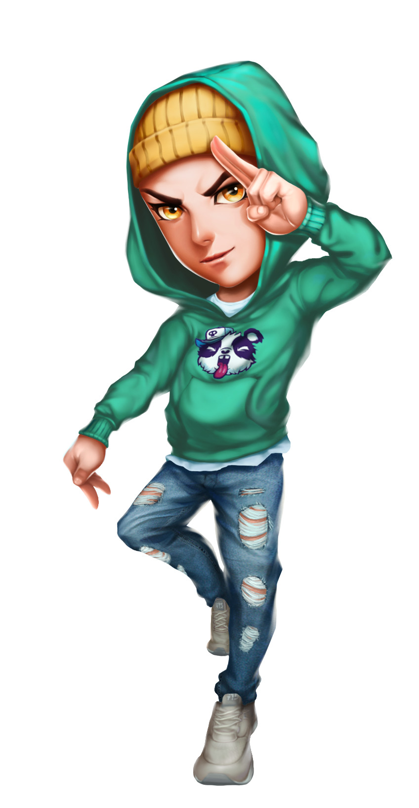 ArtStation - Green Boy