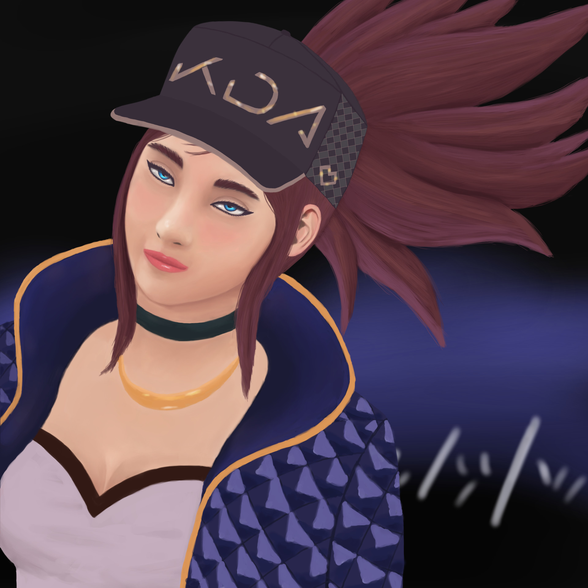 ArtStation - KDA Akali