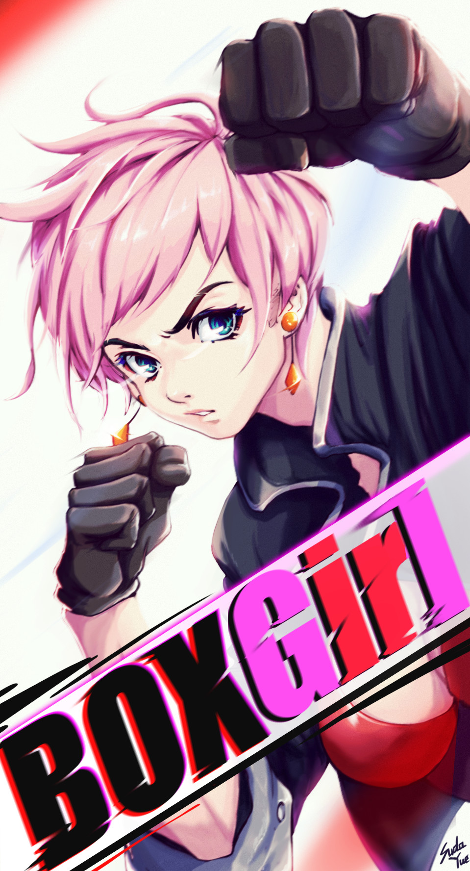 ArtStation - #BOX GIRL#好久没传图了~填坑~