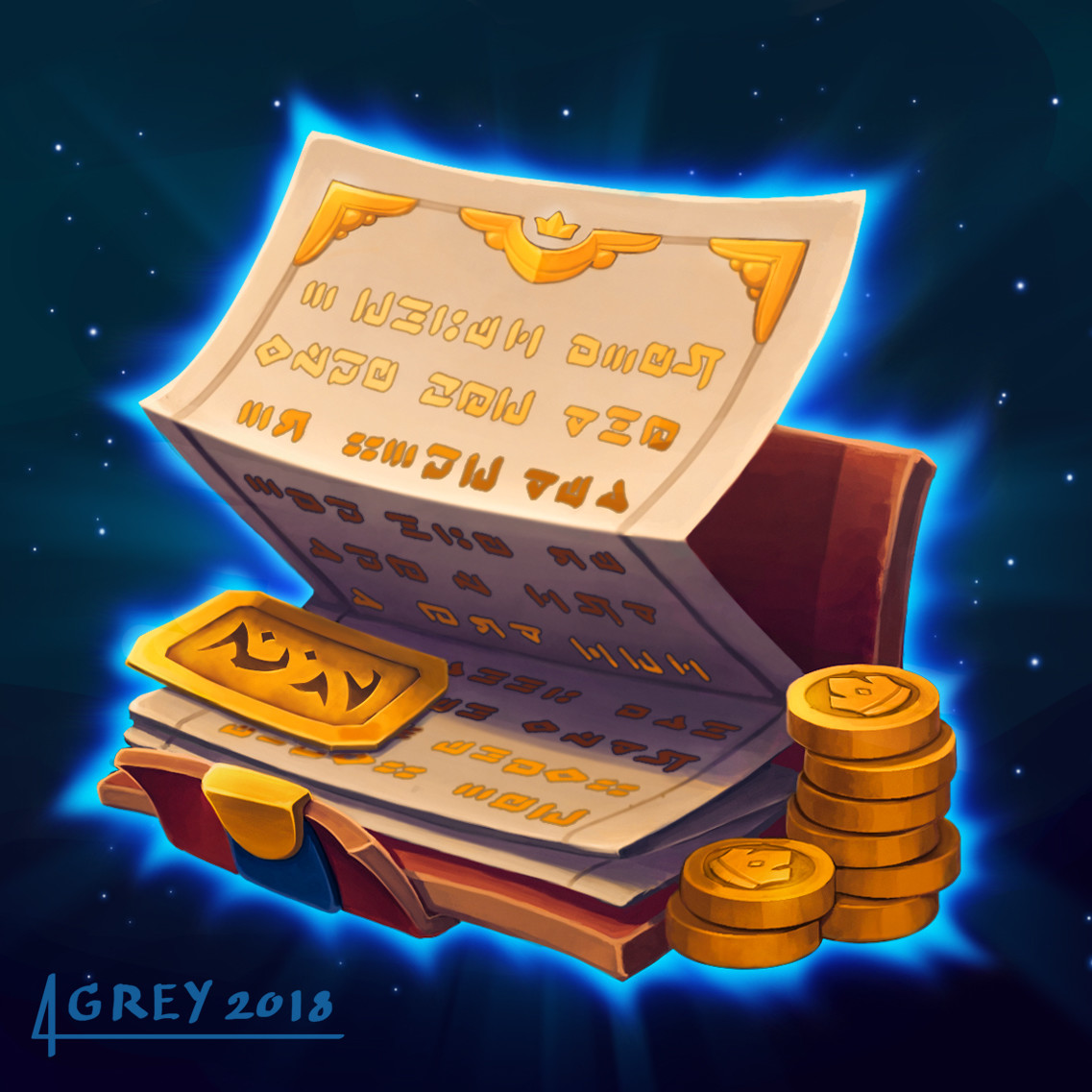 ArtStation - Magic contract