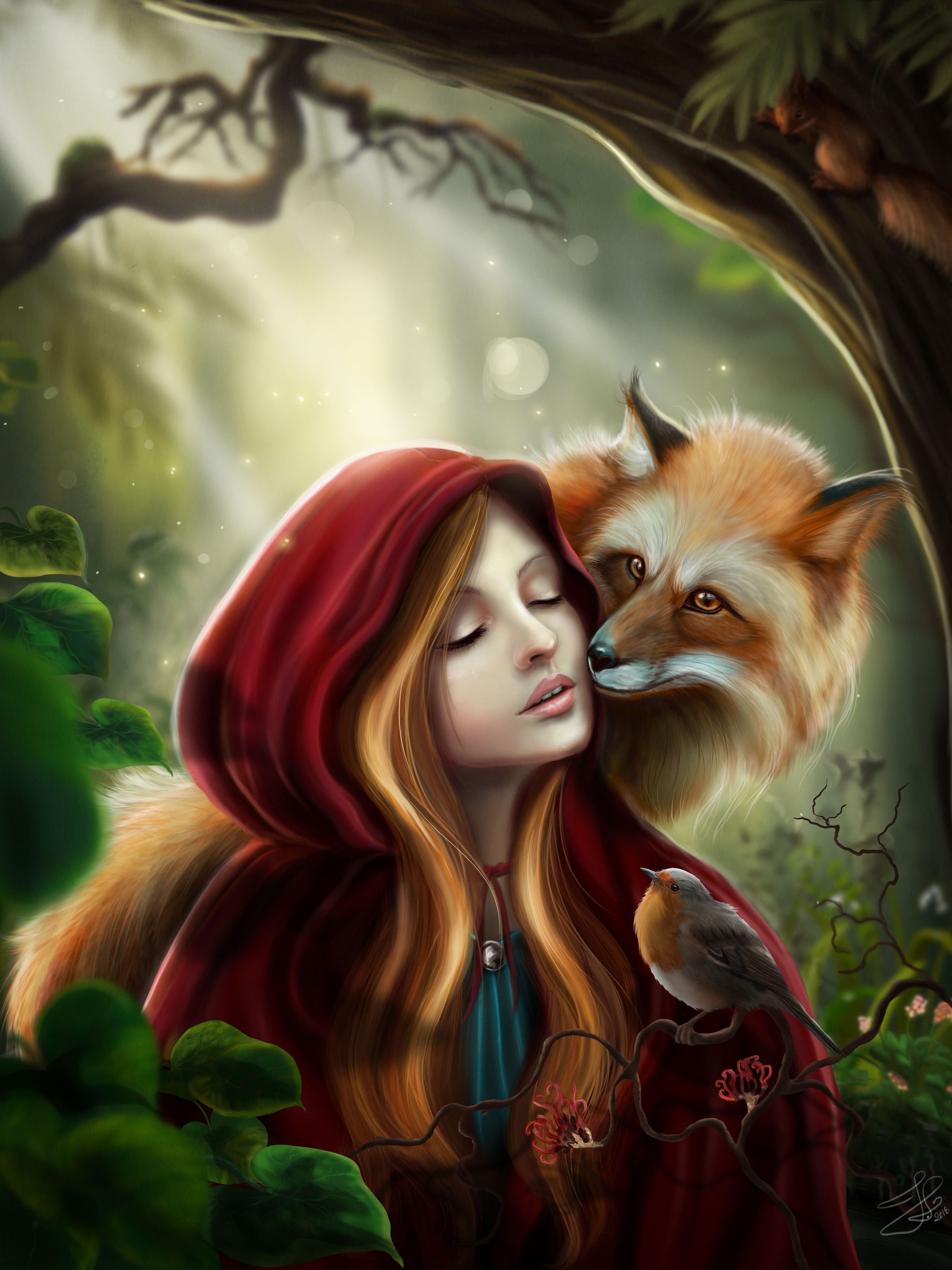 ArtStation - Redhood, Fox and Robin