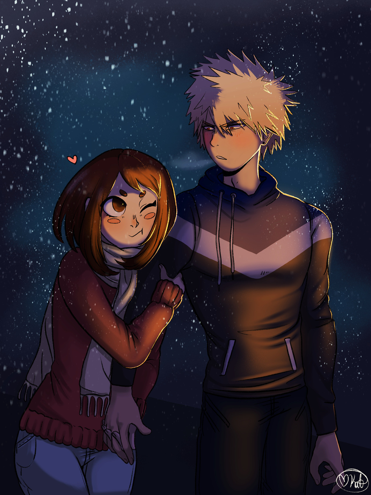 ArtStation - Winter Night Kacchako