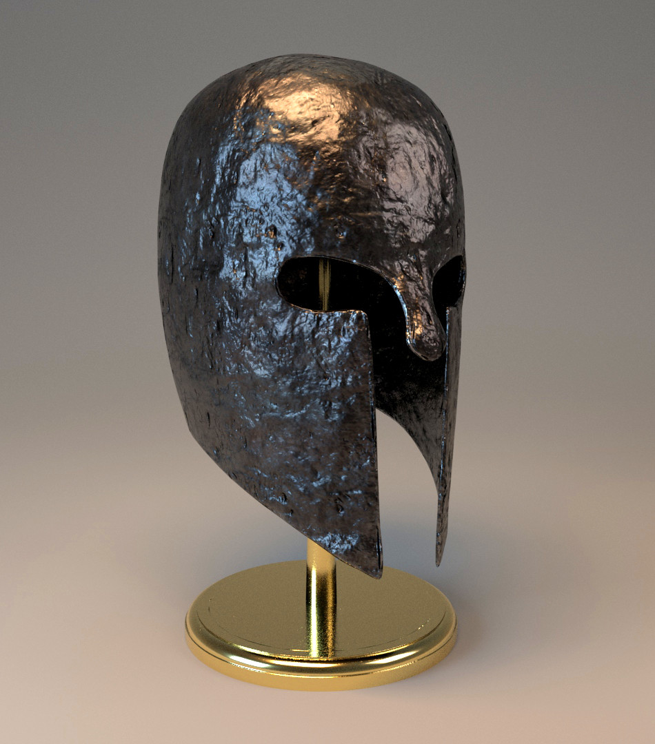 ArtStation - Old helmet