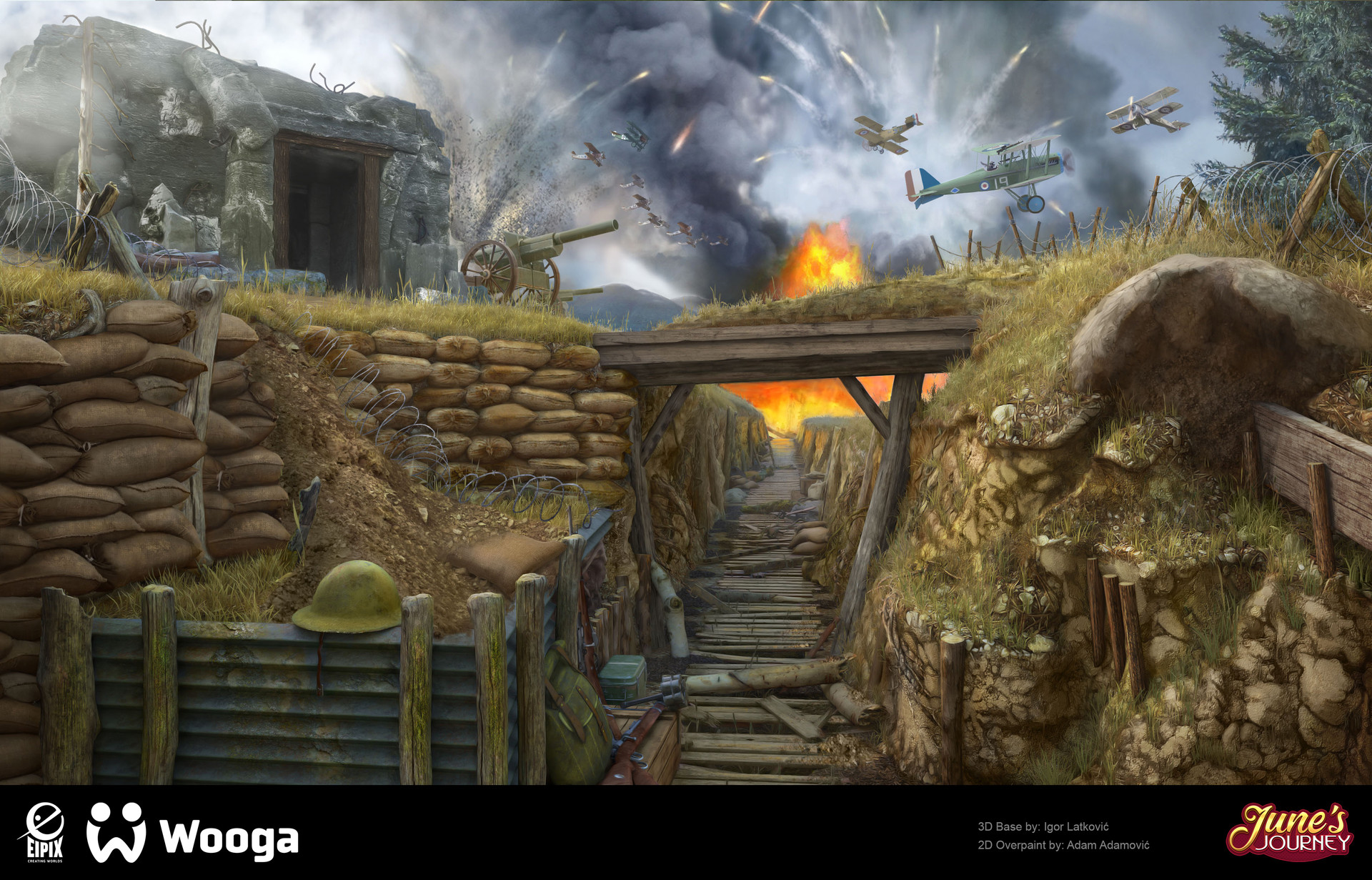 ArtStation - War Flashback