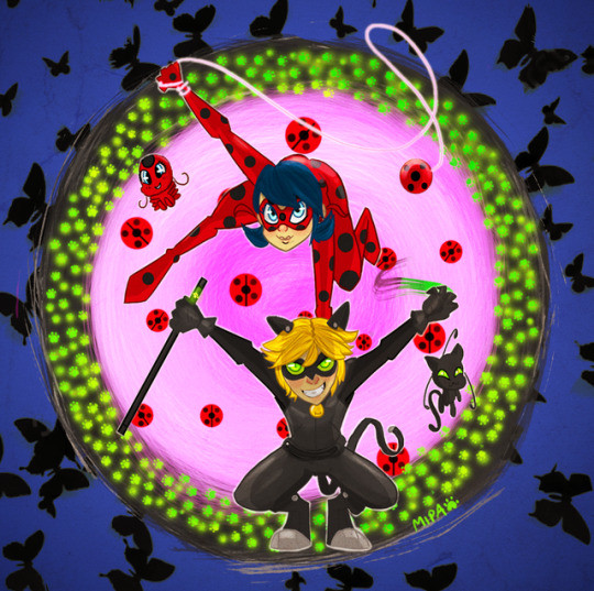 ArtStation - Lady and Cat (commission)