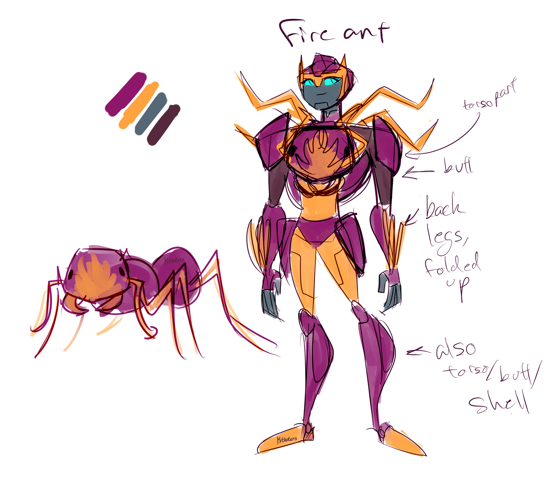 Kit (Kitkat) - Fairy/Bug/Monster Redesigns