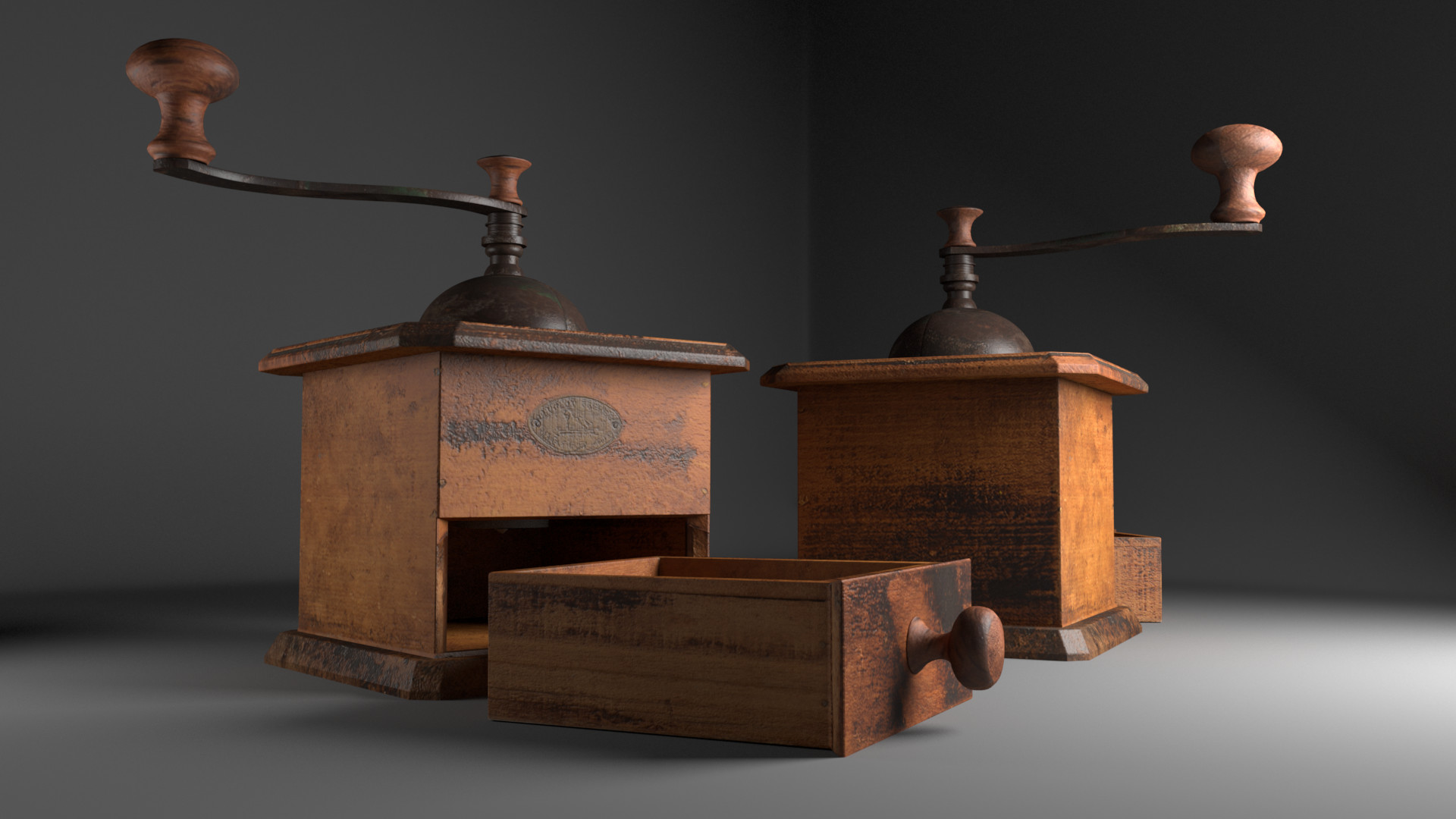 ArtStation - Grinder modeling and texturing