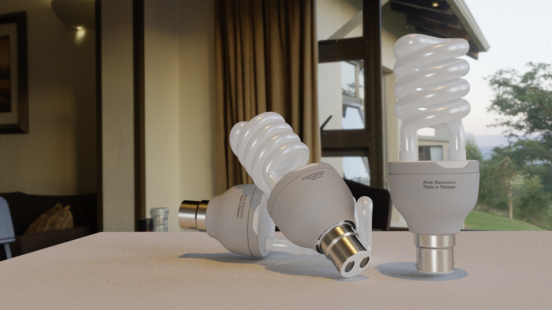 ArtStation - Energy Saver Bulb