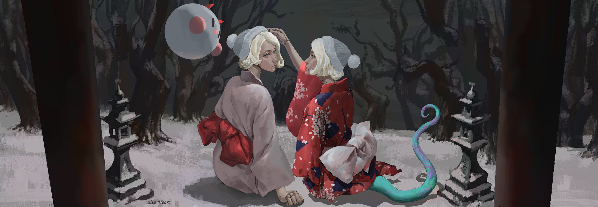 ArtStation - LOL Neeko&Orianna Christmas