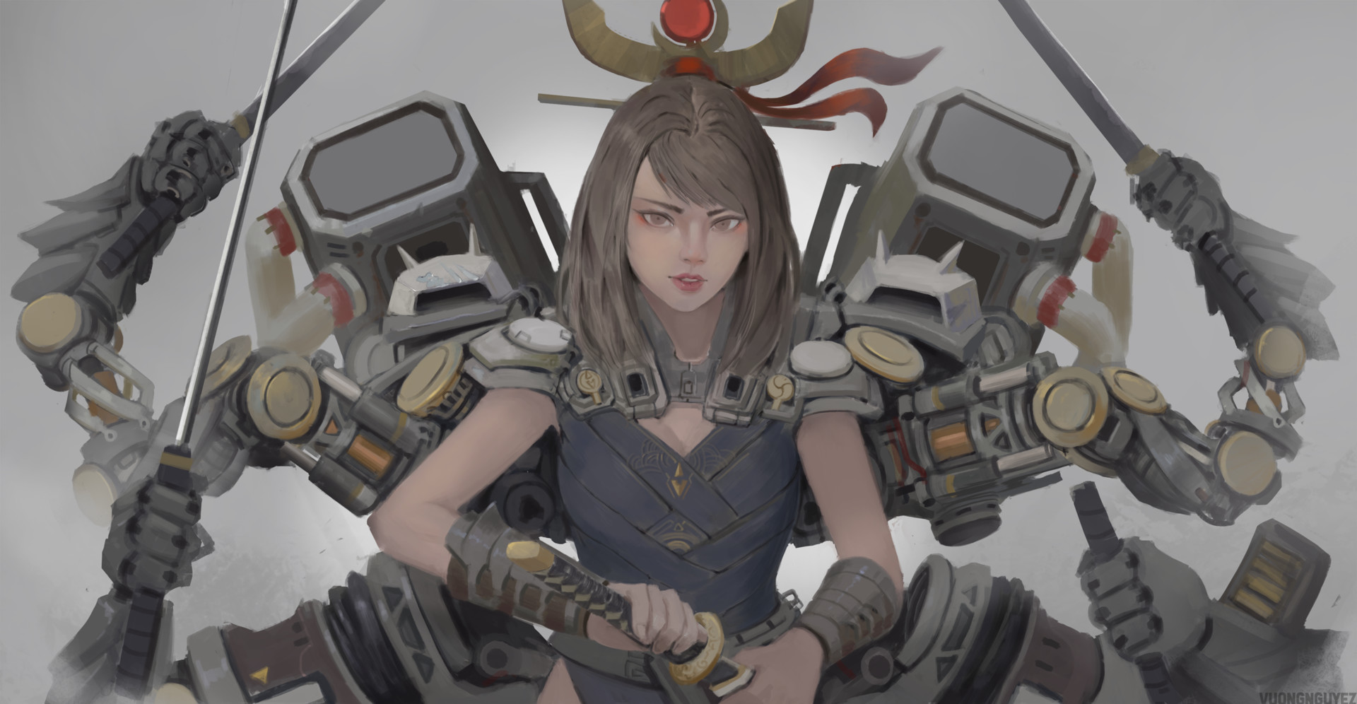 ArtStation - High Heaven's Samurai