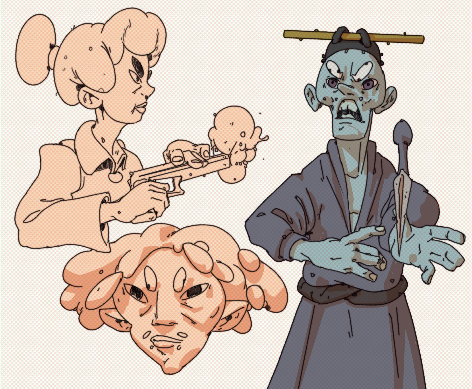 ArtStation - Angry people