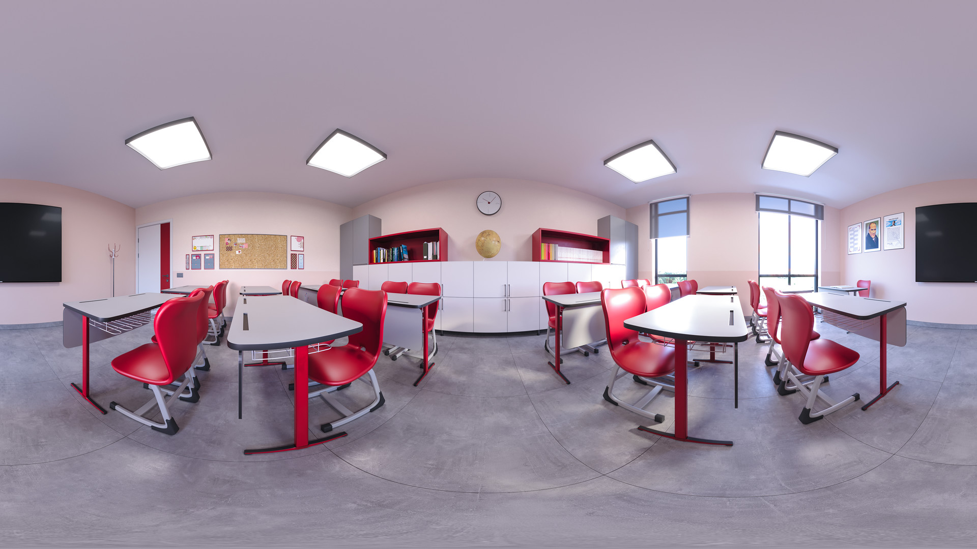 ArtStation - Collage Standart Classroom