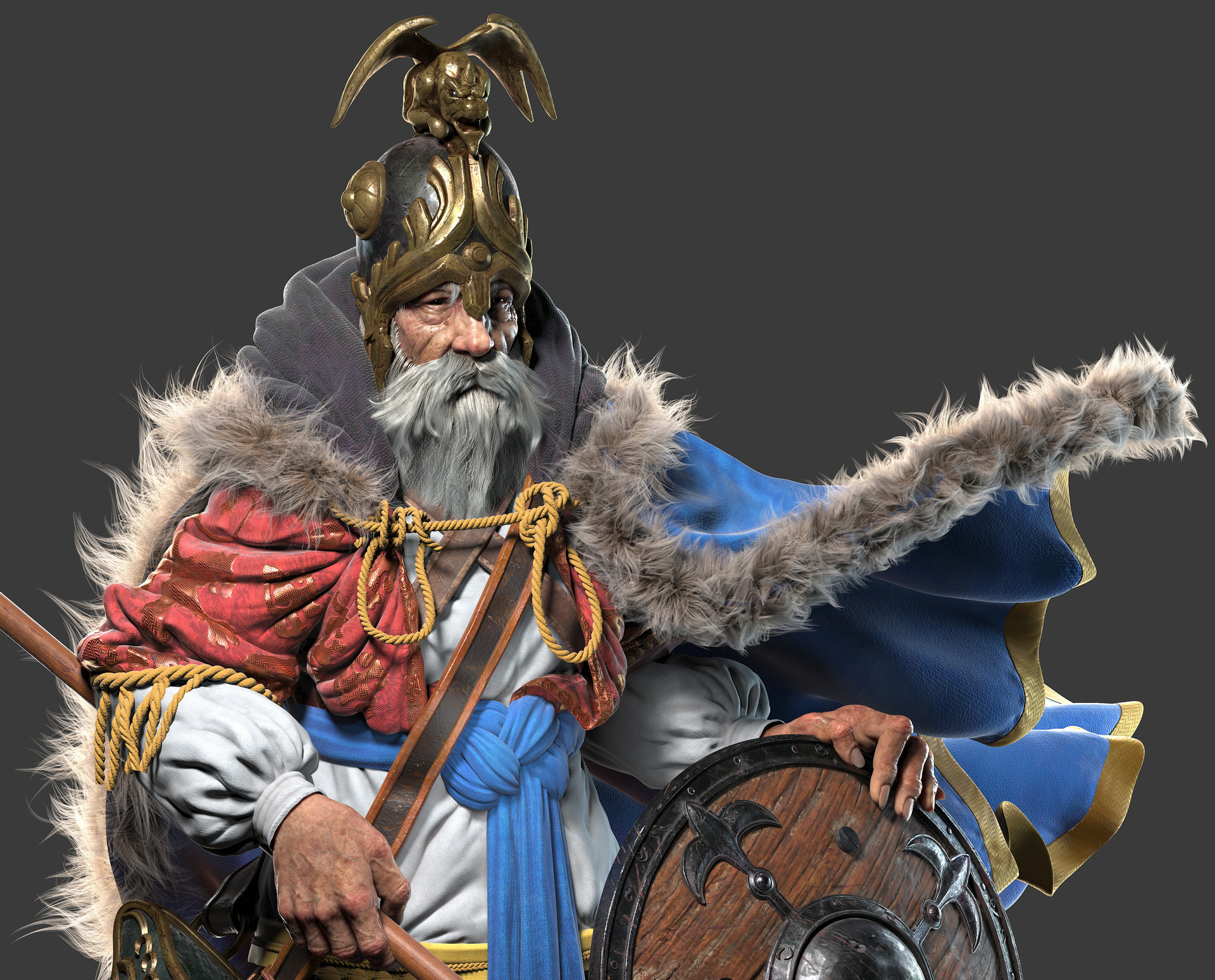 ArtStation - Old soldier