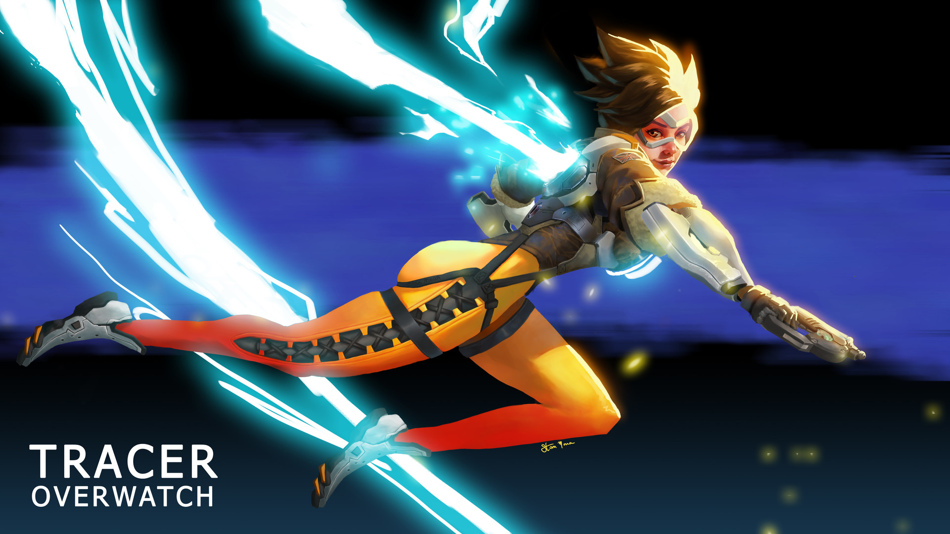 ArtStation - Tracer Overwatch me