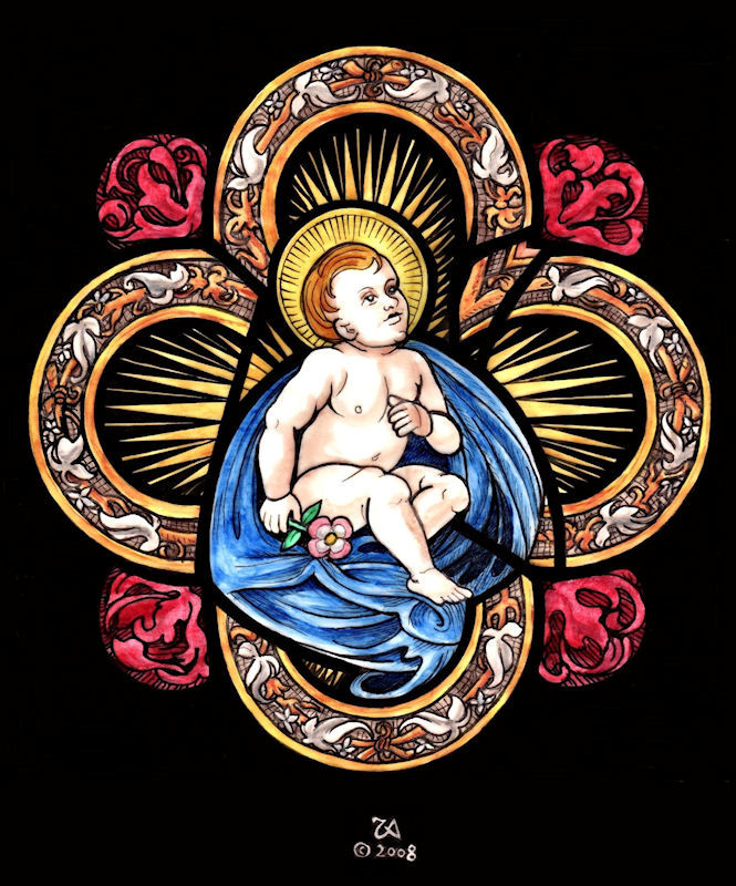 ArtStation - Christ Child Window