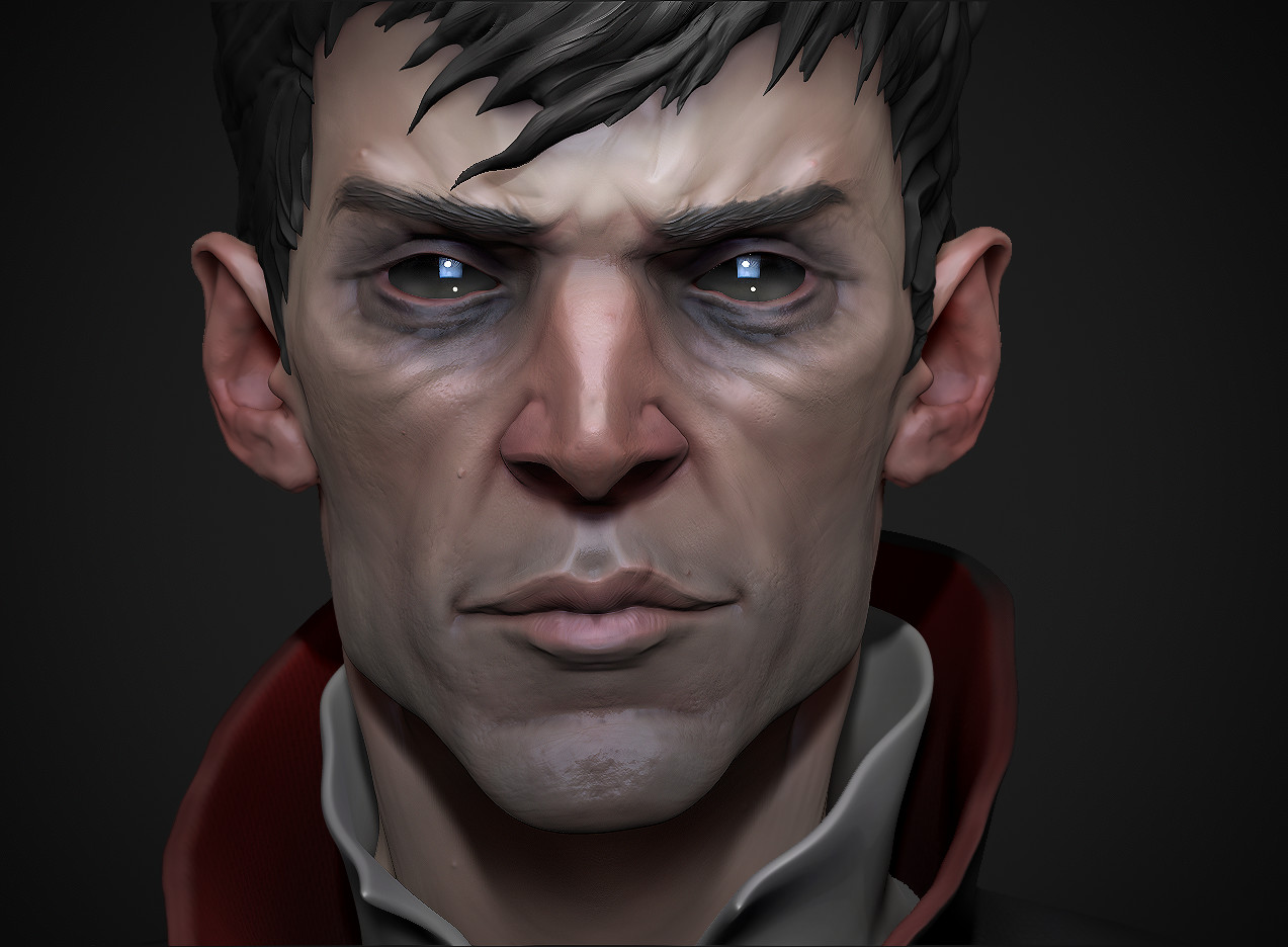 Rahim Rahimi - Dishonored 2 Fan Art - The Outsider
