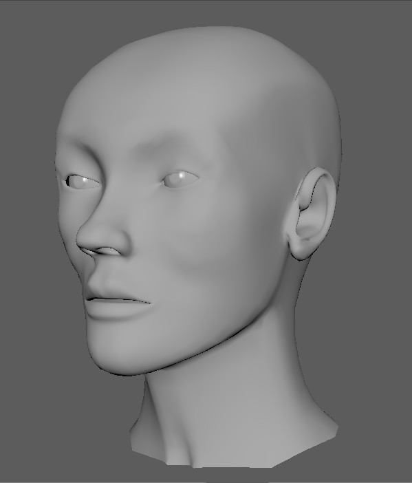 ArtStation - Female Human Head